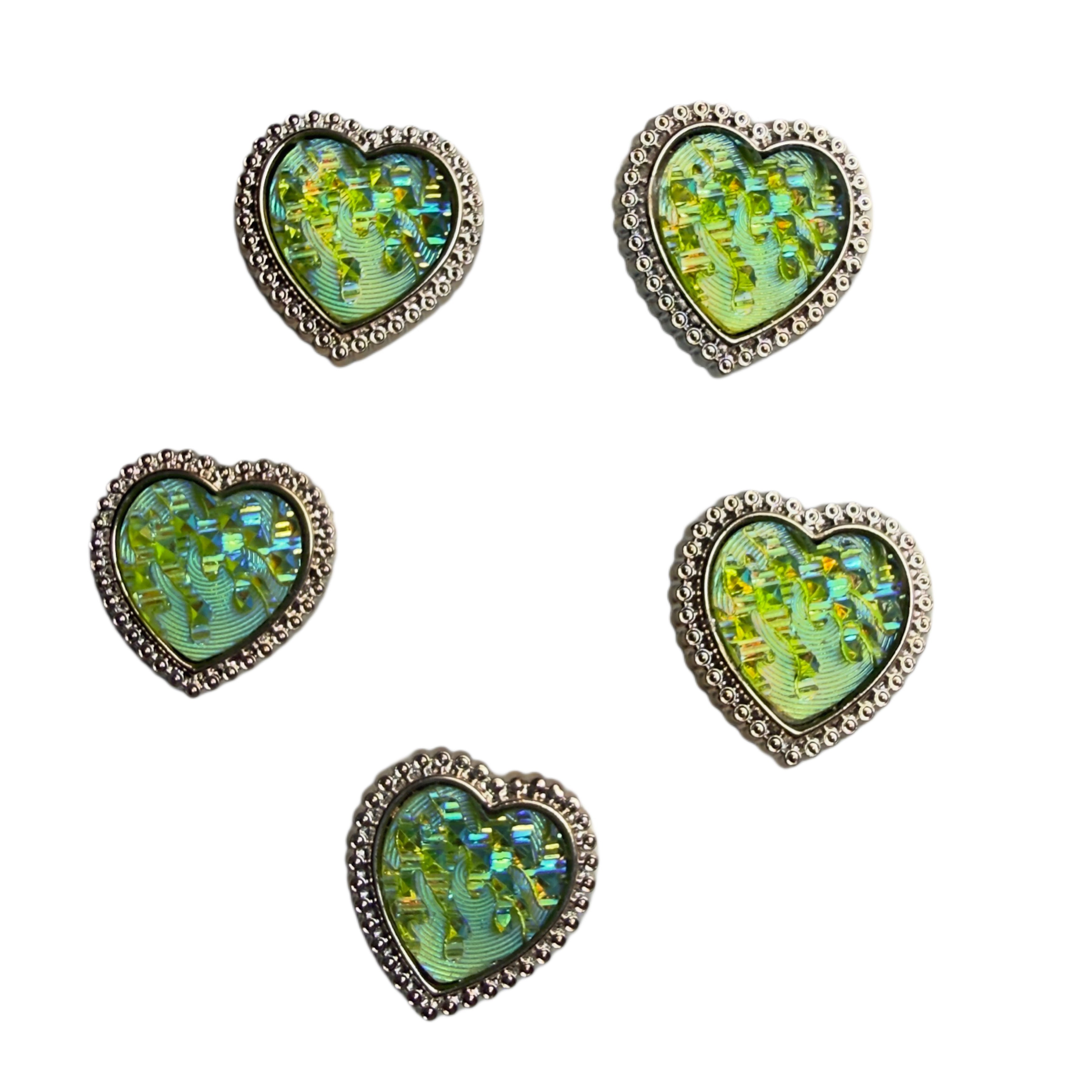 Heart Buttons (Pack of 5) – Artytextures