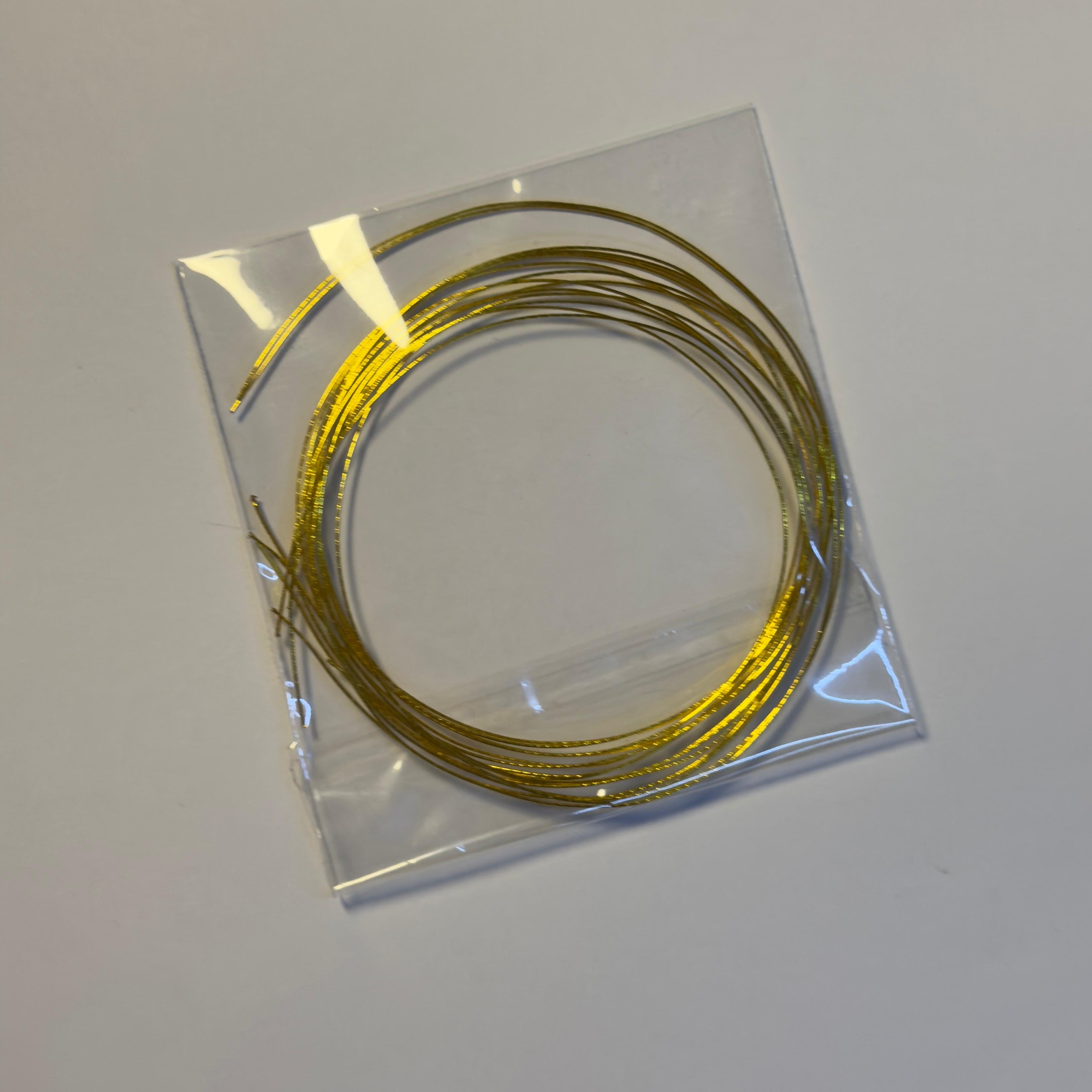 Gold Floral Wire (Pack of 5) – Artytextures